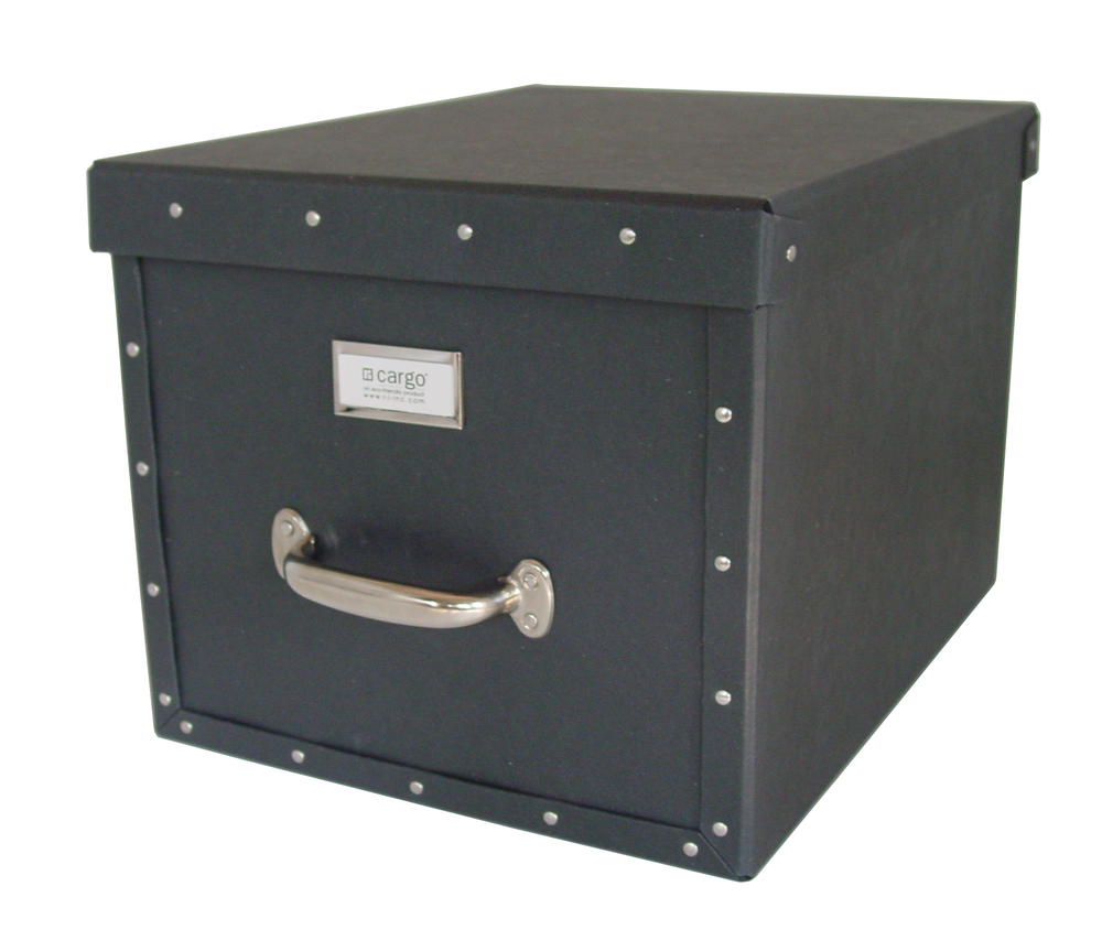 cargo® Classic Dual File Box, Graphite | cargo® CLASSIC